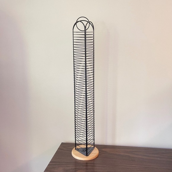 Media | Vintage Atlantic 48 Cd Wire Tower Storage Rack Y2k Games ...